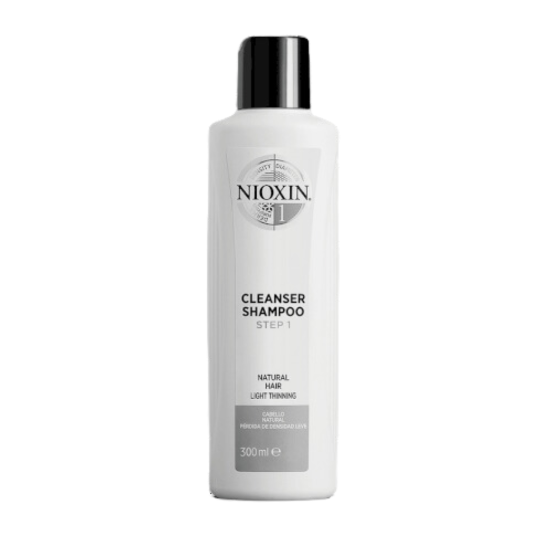 Nioxin Shampoo Cleanser, System 1 (Fine/Normal to Light Thinning ...